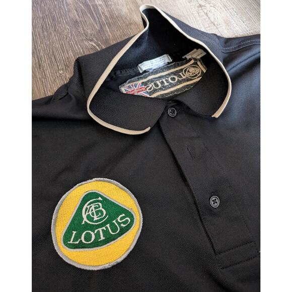 Lotus | Shirts | Lotus Men Polo Shirt Car Racing Size L | Poshmark
